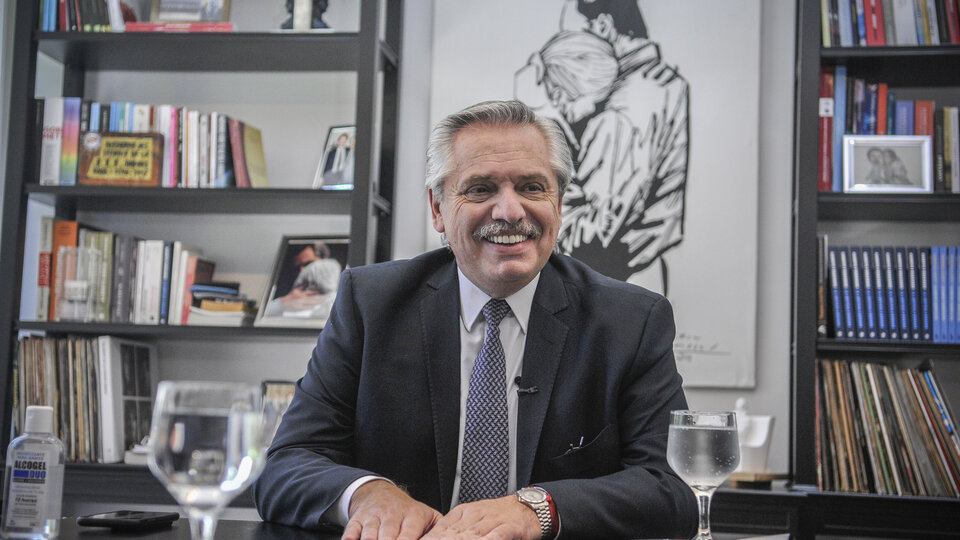 La imagen de Alberto Fernández, en ascenso | Una encuesta del Ceop da ...