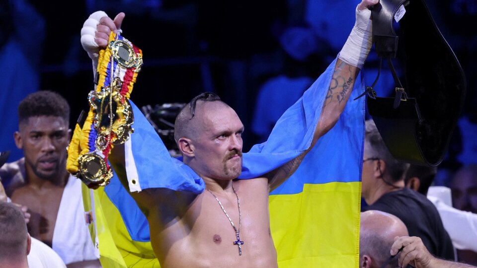 Oleksandr Usyk Ganó La Guerra De Los Pesos Pesados El Ucraniano