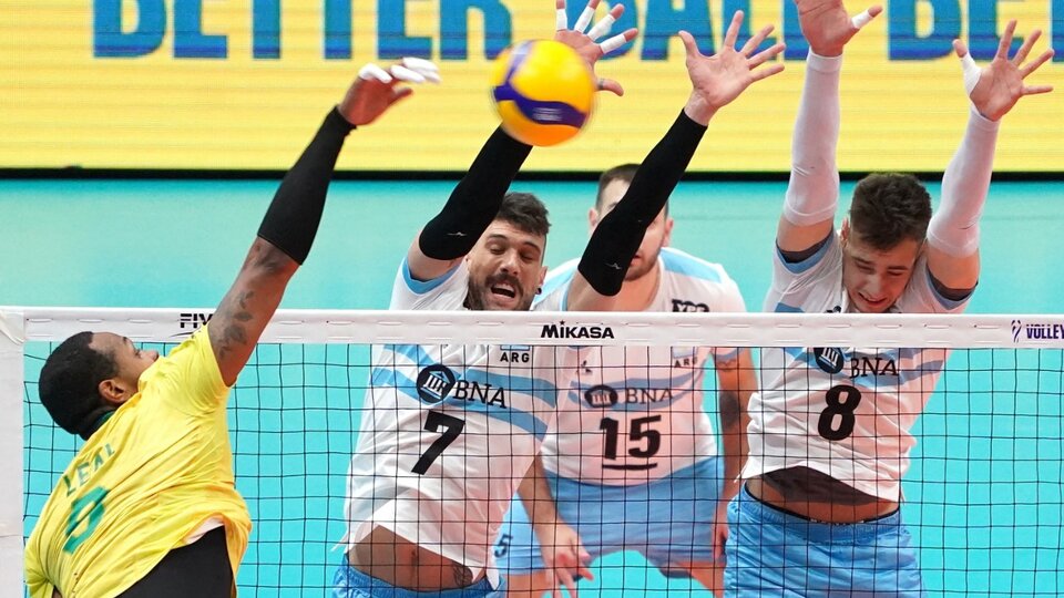 Mundial De Vóley Argentina Se Despidió Frente A Brasil Los Dirigidos Por Méndez No Pueden