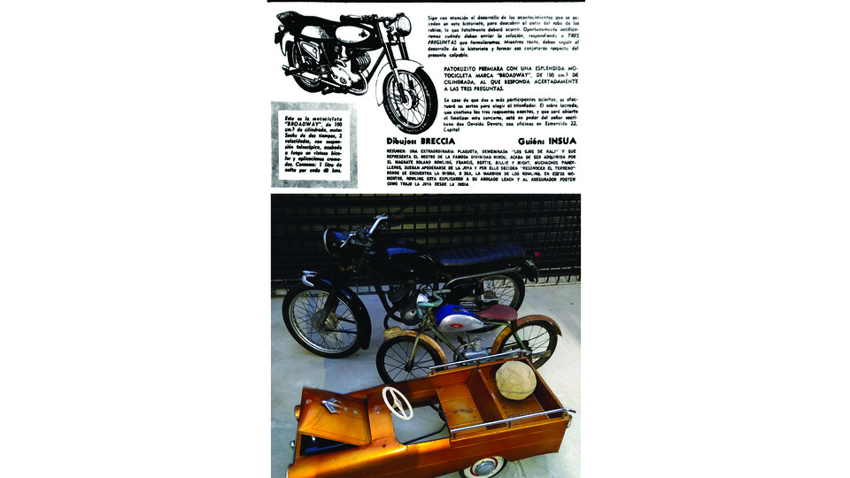 Detectives sagaces | La curiosa historia de la moto Broadway sorteada ...