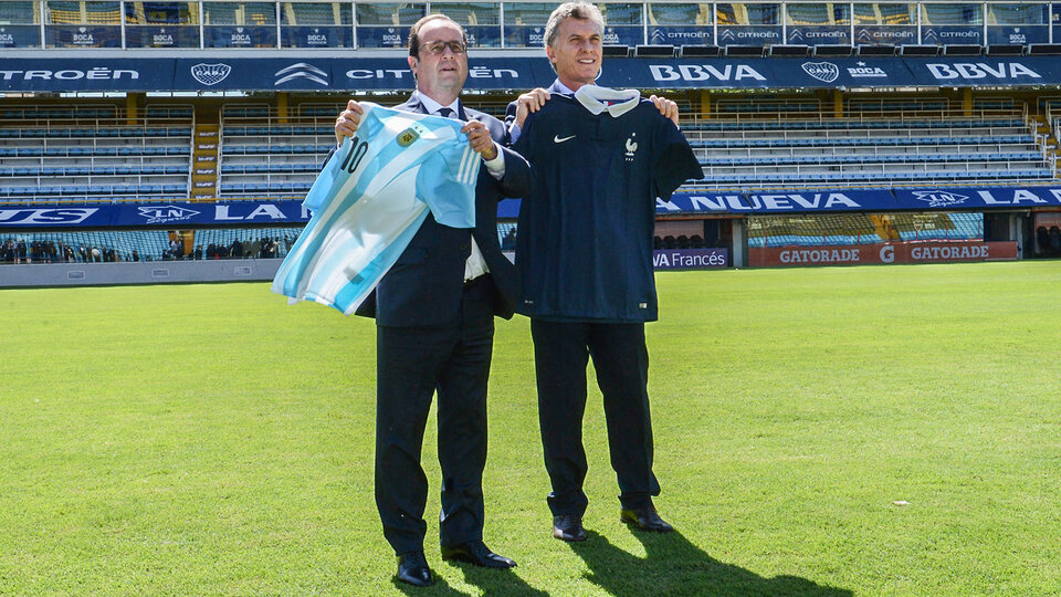 Mauricio Macri con la remera de Francia: una nueva campaña en redes ... Mauricio Macri con la remera de Francia: una nueva campaña en redes ...