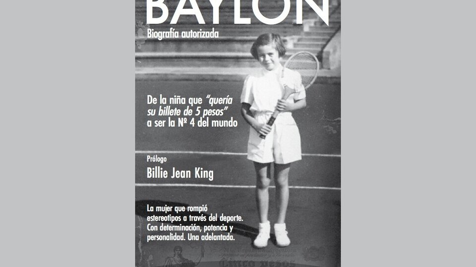 La ex tenista Norma Baylon presentará su biografía el martes próximo ...
