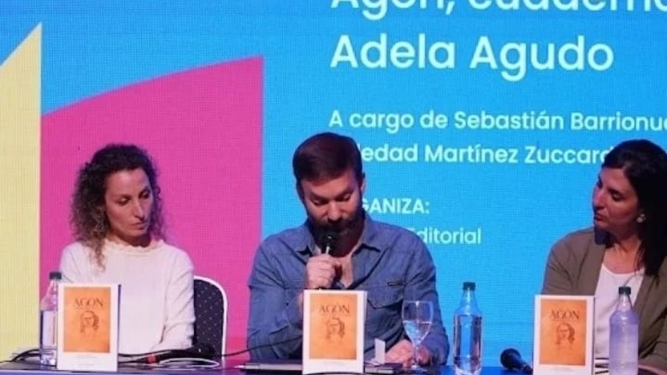 Presentaron la reedición de Agón, cuaderno a María Adela Agudo | Una ...