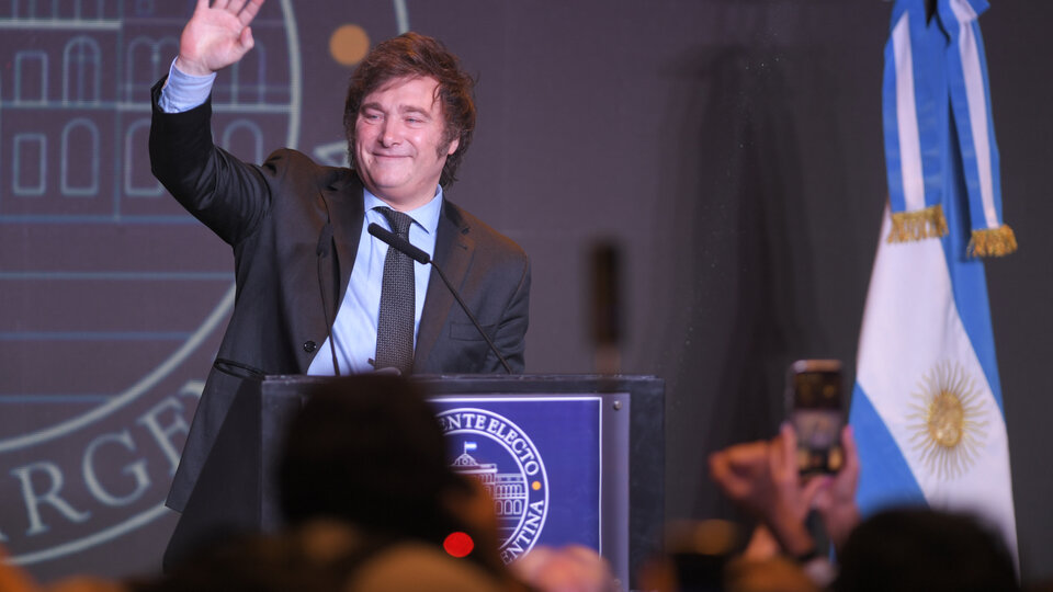 Cuándo asume Javier Milei como nuevo presidente | Elecciones Argentina 2023 | Página|12