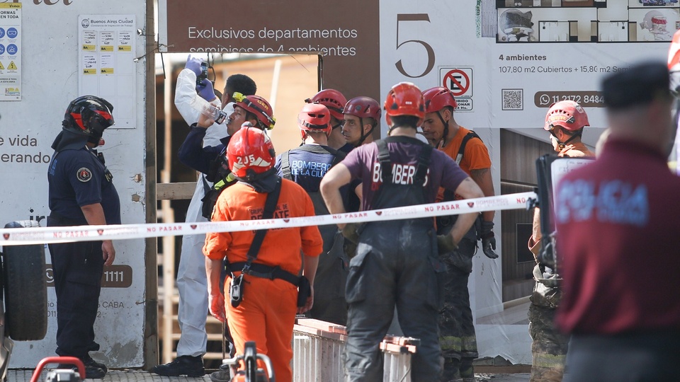 Una mujer murió en Caballito tras un derrumbe al lado de una obra en construcción | Los vecinos ...