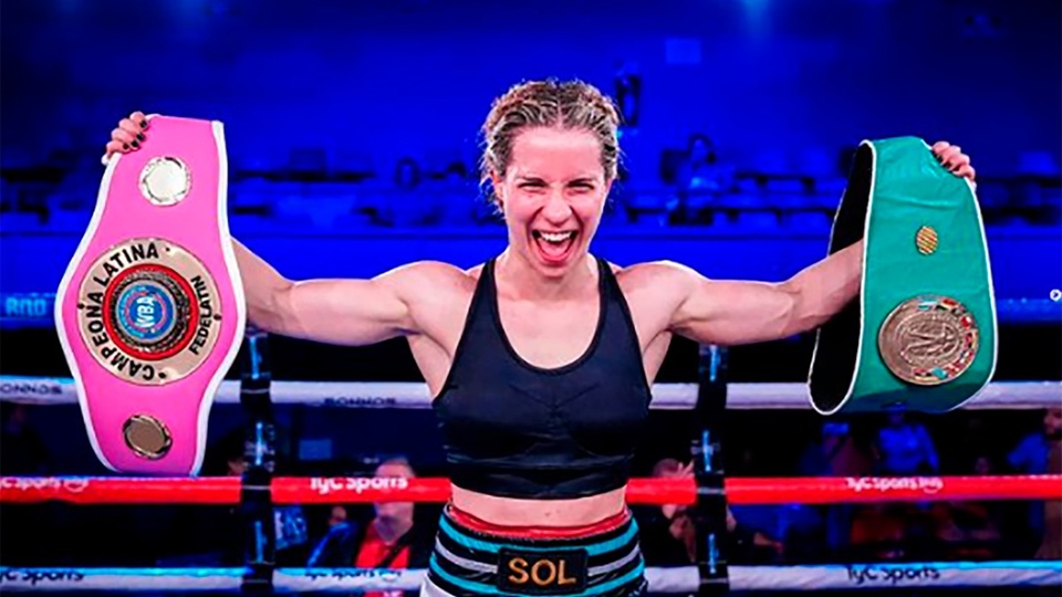 Boxeo: Sol Cudos se acreditó el titulo mínimo Fedelatin de la AMB | La ...
