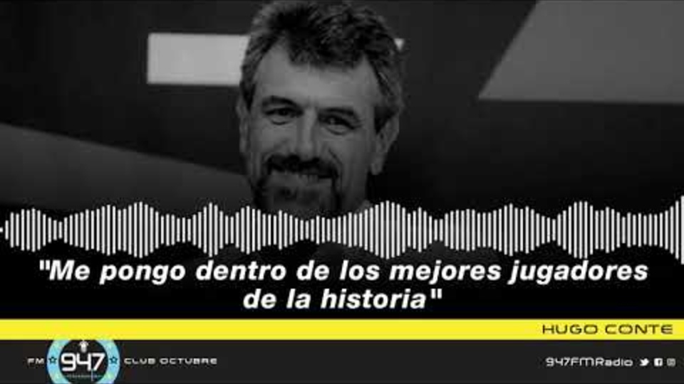 Hugo Conte: "Me pongo dentro de los mejores jugadores de la historia ...