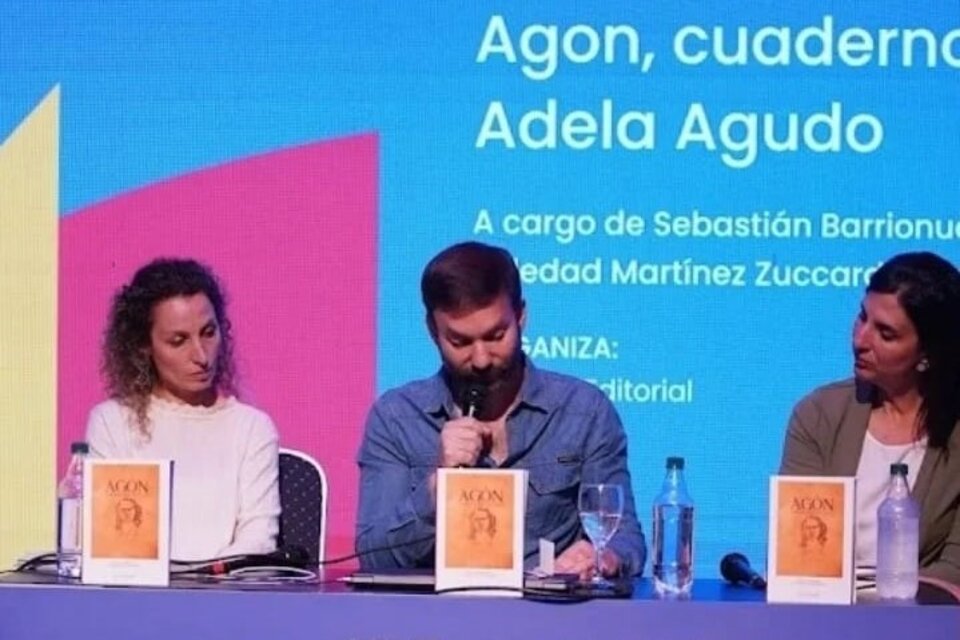 Presentaron la reedición de Agón, cuaderno a María Adela Agudo | Una ...