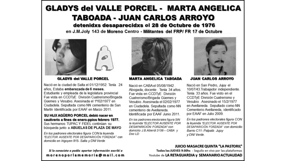 Héctor Dadin, Elena Alicia Ferreiro Thiery, José Alberto Martínez ...