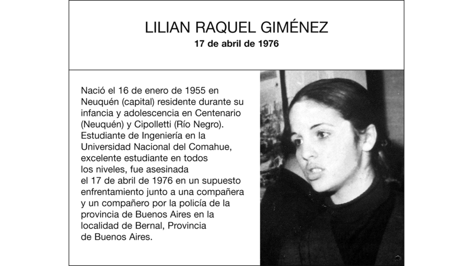 Claudio Argentino Casoy, Lilian Raquel Giménez, Mario Valerio Sánchez ...