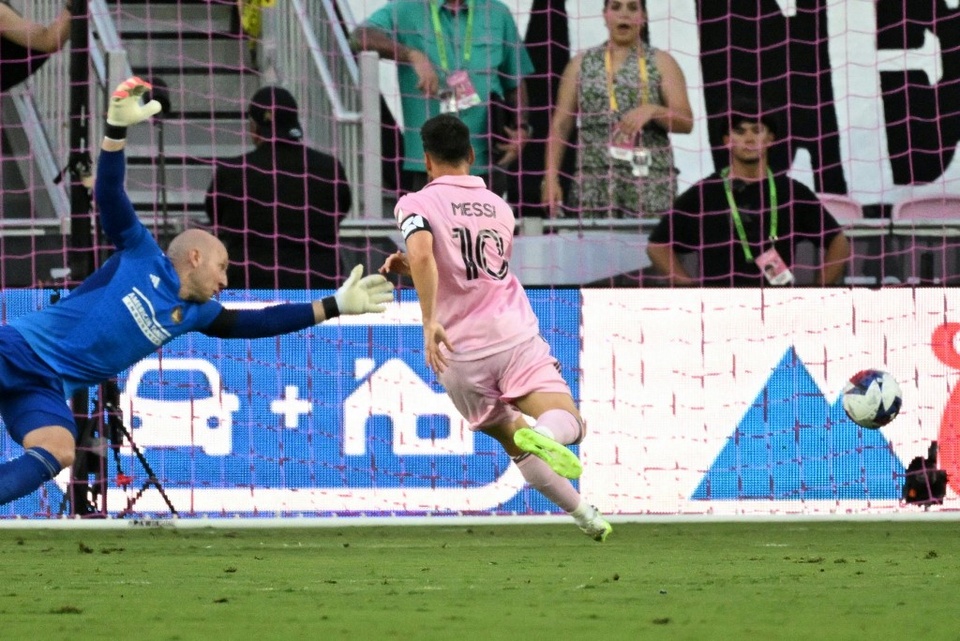 Show de Messi en su primer partido como titular en Inter Miami: doblete, asistencia, goleada y ...