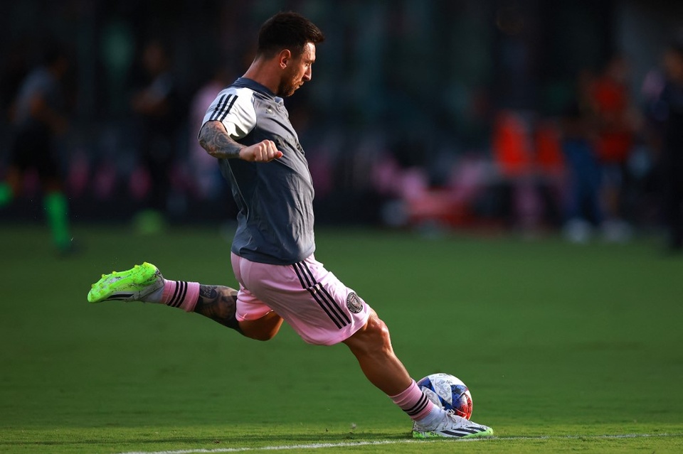 Show de Messi en su primer partido como titular en Inter Miami: doblete, asistencia, goleada y ...