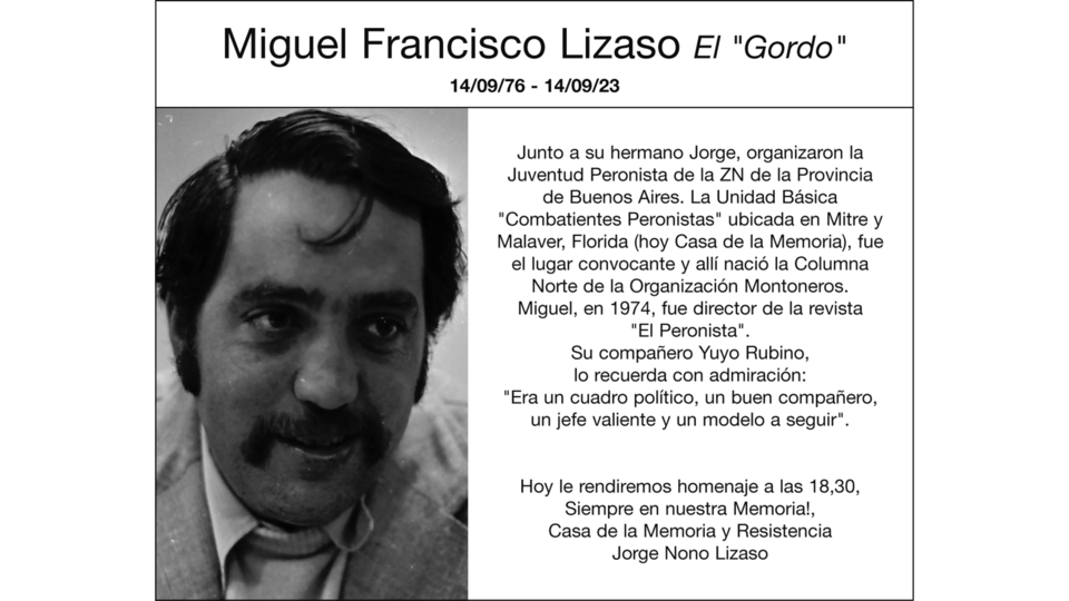 José Antonio Brizuela, Eugenio Osvaldo De Cristófaro, María Elena ...