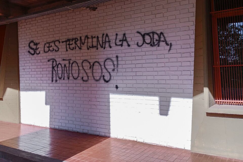 Zurdos De Mierda Amenazas Y Pintadas De Milei En La Universidad