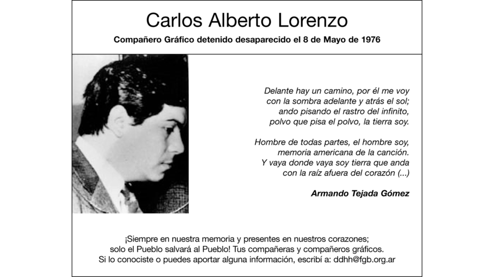 Rodolfo Carlos Durante, Carlos Alberto Lorenzo, María Susana Ursi ...