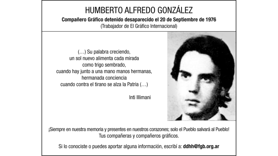 Julio Osvaldo Alfonso, Jorge Caffatti, Miguel Cervantes, Rubén Manuel ...